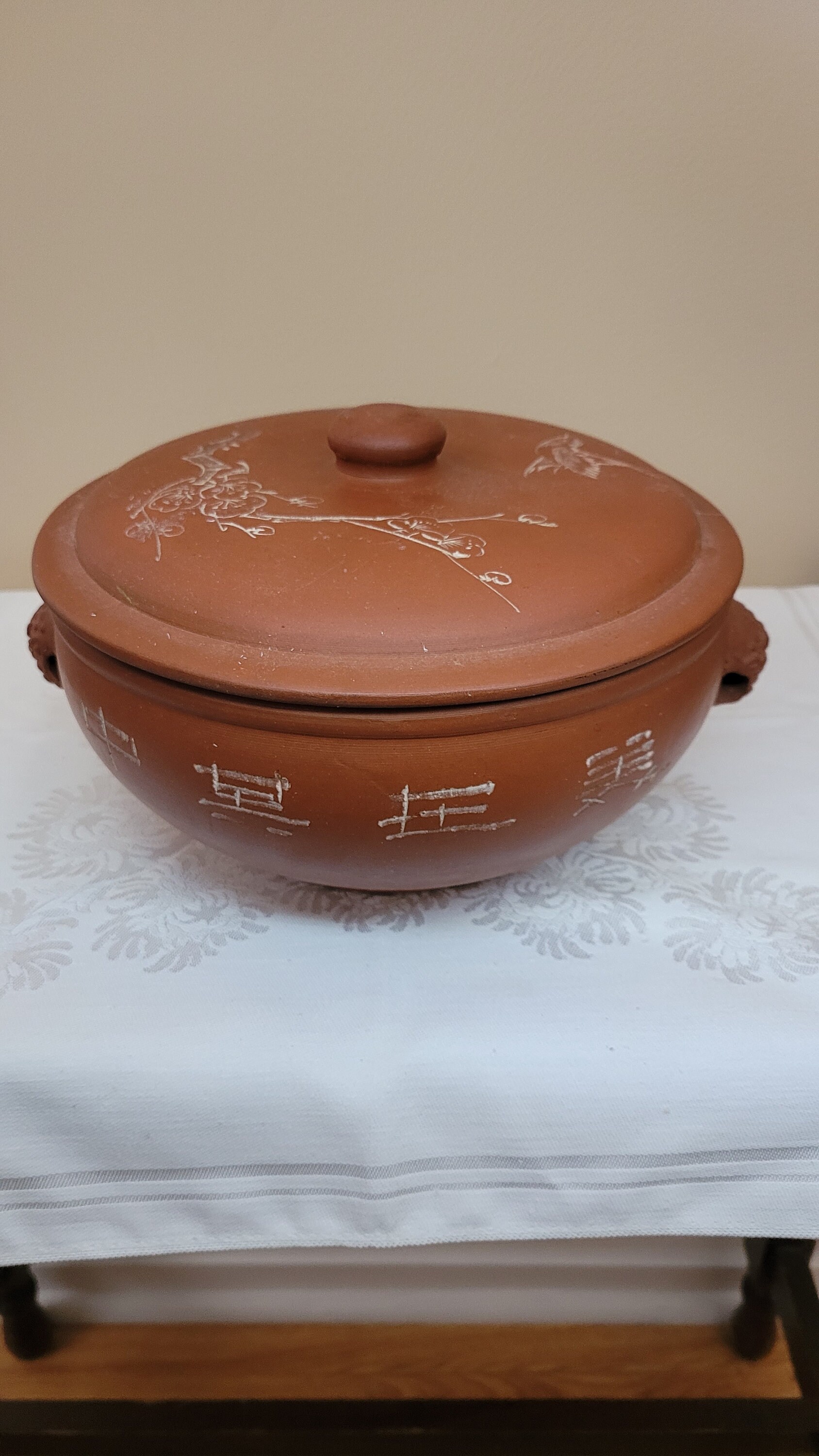 Vintage Chinese Red Clay Yunnan Rice & Stew Steamer With Lid - Etsy