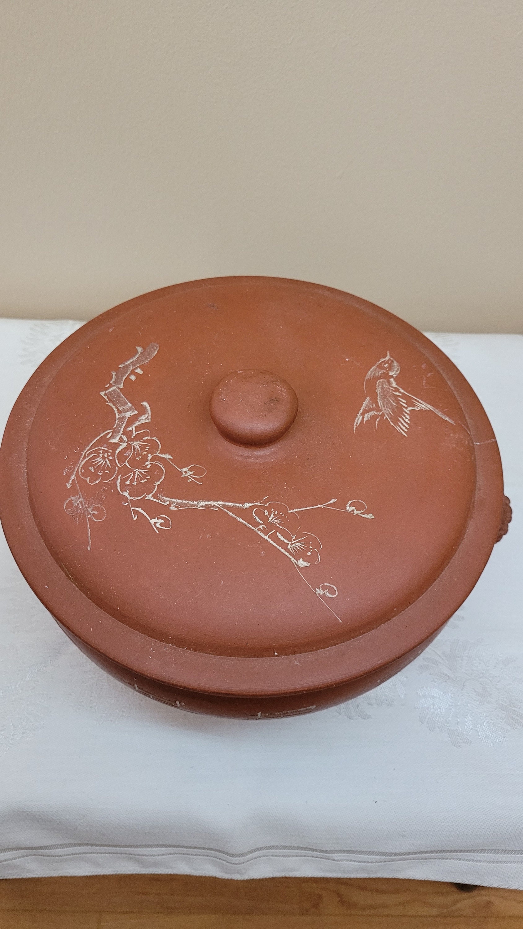 Vintage Chinese Red Clay Yunnan Rice & Stew Steamer With Lid - Etsy