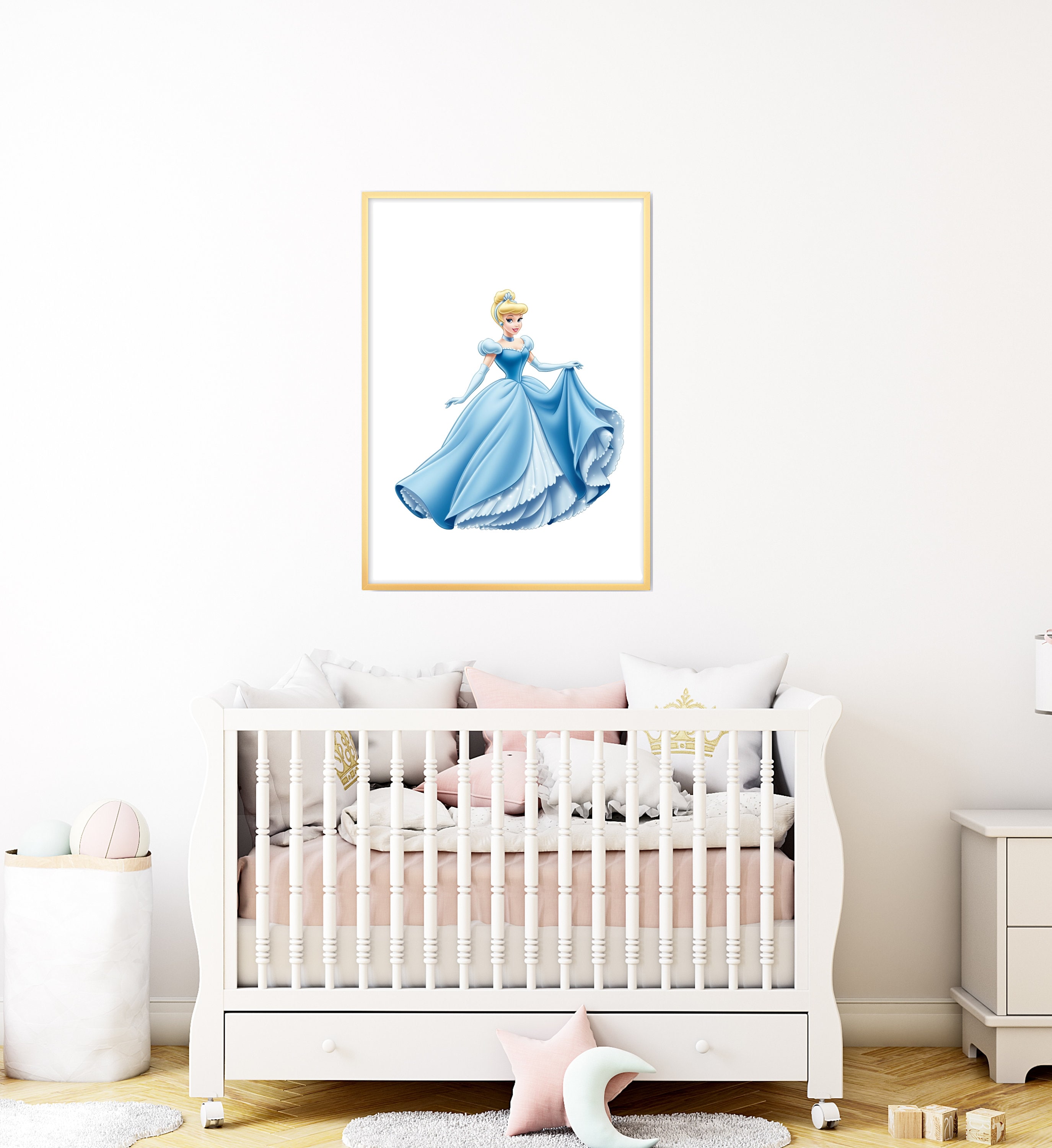 Princess Cinderella Printable Files Princess Wall Art - Etsy
