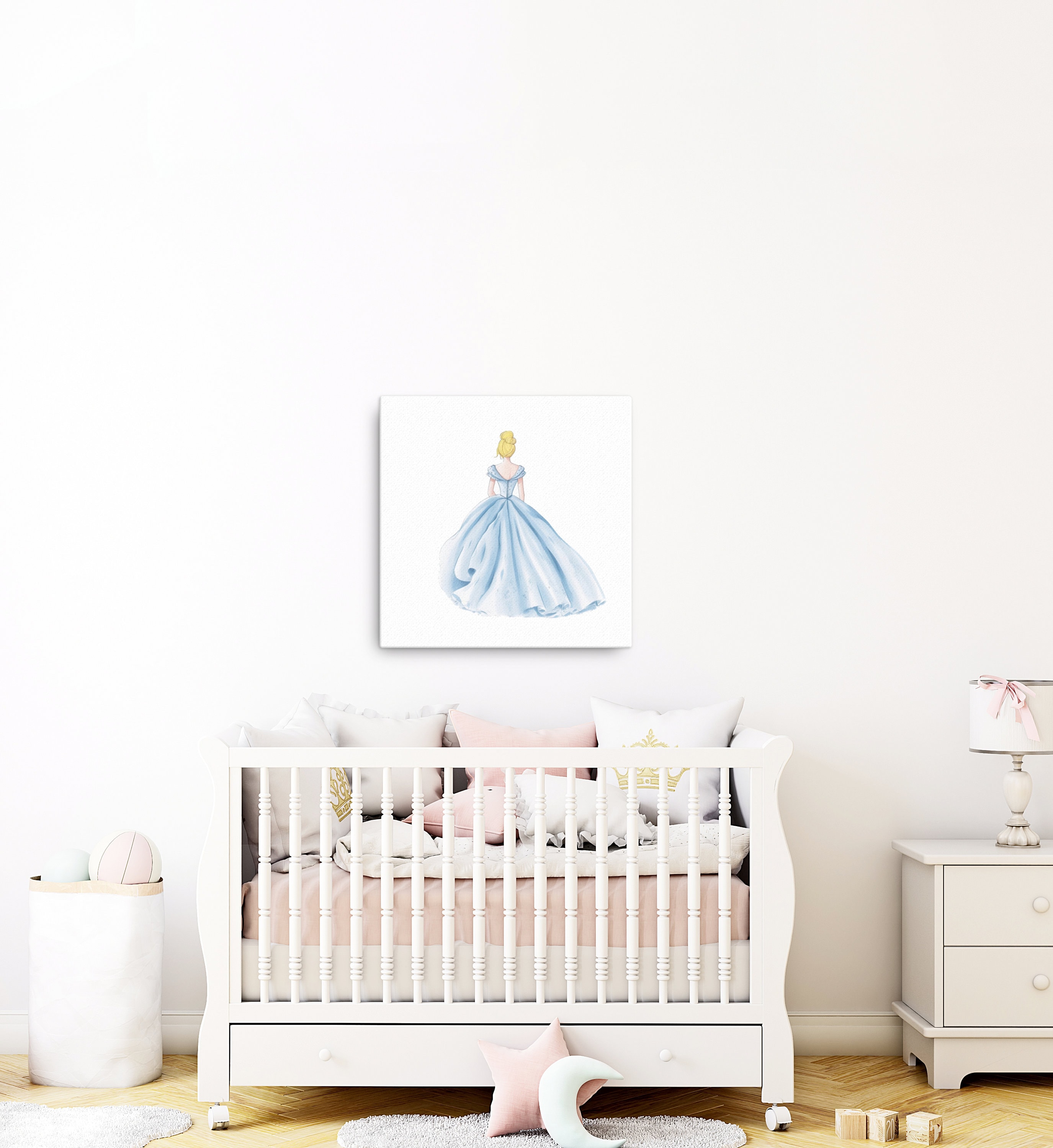 Princess Cinderella Printable Files, Princess Wall Art, Princess ...