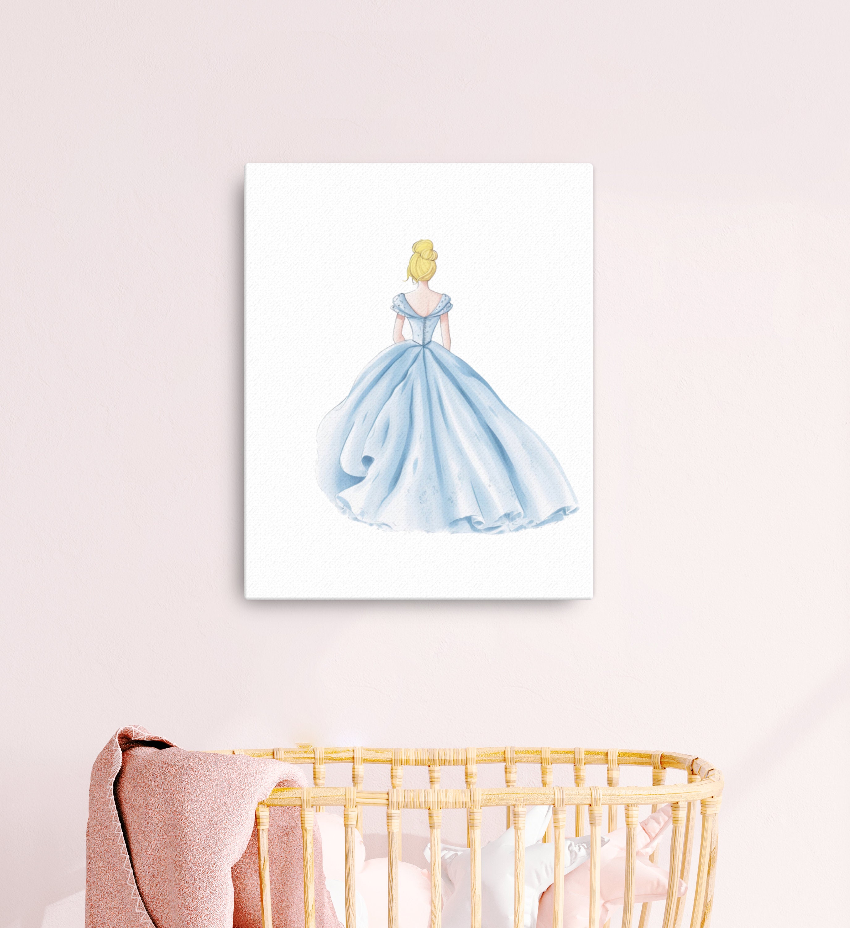 Princess Cinderella Printable Files, Princess Wall Art, Princess ...