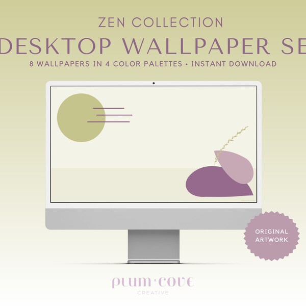 Desktop Wallpaper Zen - Etsy