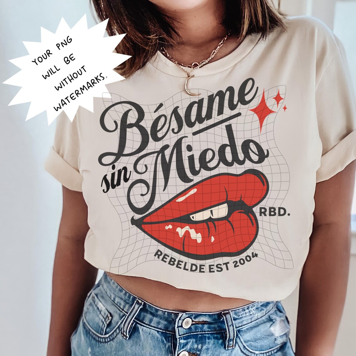 Rebelde PNG Bad Bunny Png Escuchaba RBD T-shirt Rebelde Digital File ...