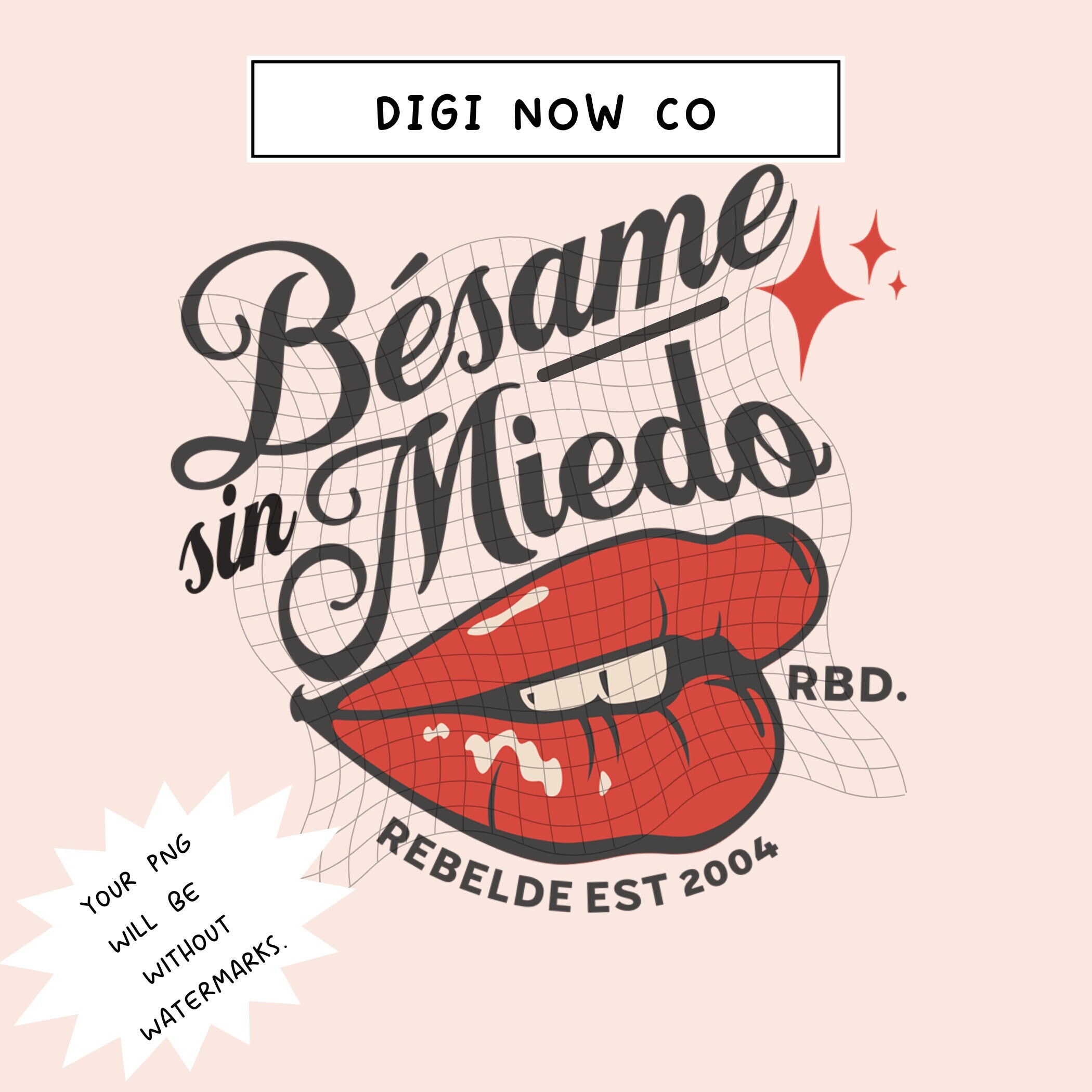 Rebelde PNG Bad Bunny Png Escuchaba RBD T-shirt Rebelde Digital File ...