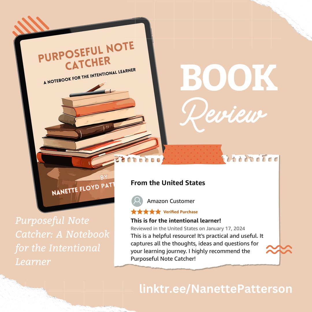 Purposeful Note Catcher | Digital Hardcopy for Organized Note-taking ...