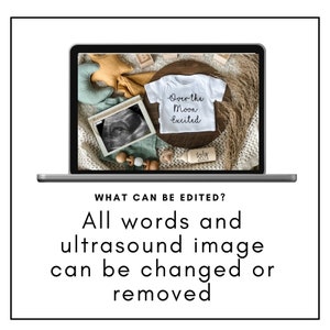 Editable Baby Announcement Religious Baby Announcement Digital ...