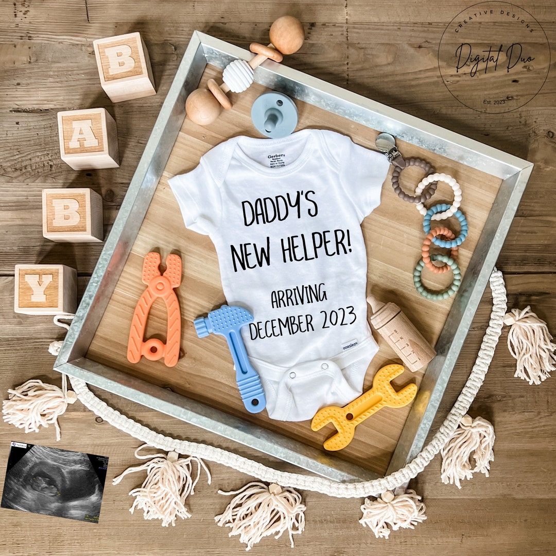 Fathers Day Pregnancy Announcement Instant Editable Baby Announcement ...