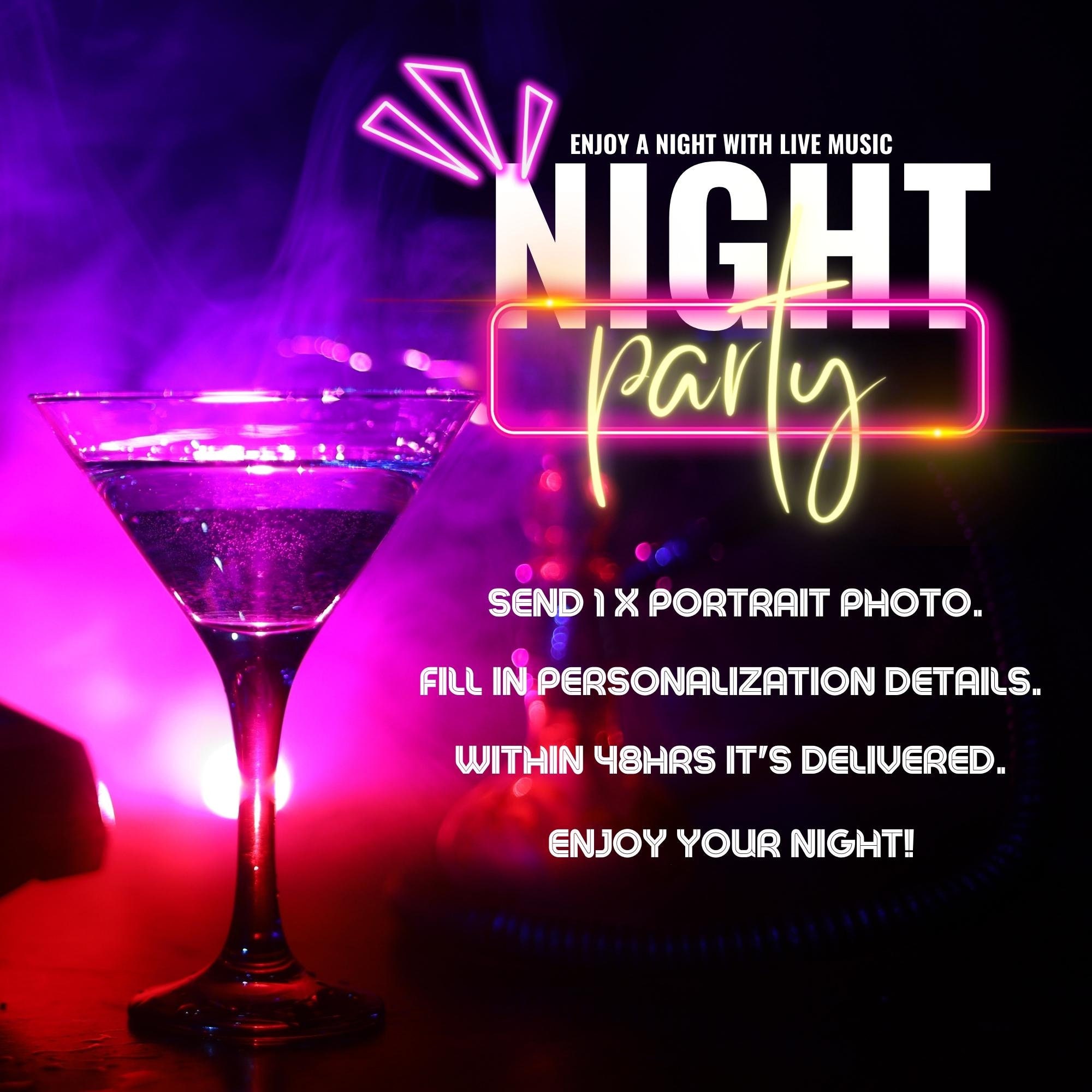 Birthday Video Invitation Custom Made Party Invite Personalised With ...