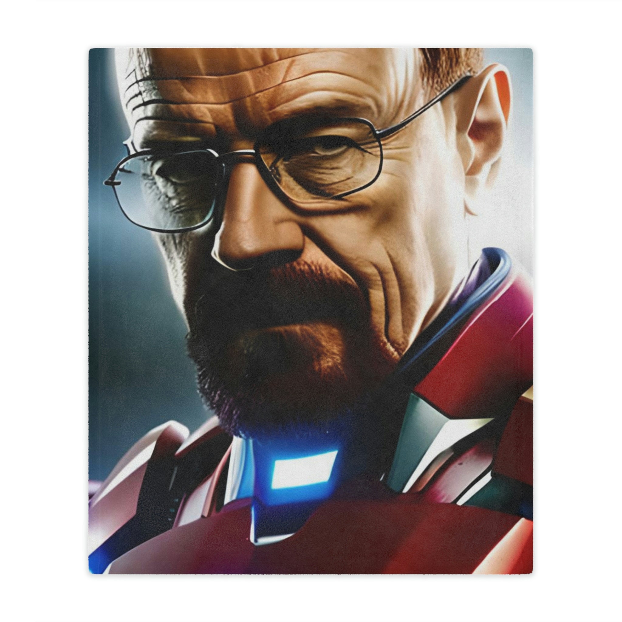 Breaking Bad Walter White Iron Man Blanket | Large Soft Warm Blanket ...