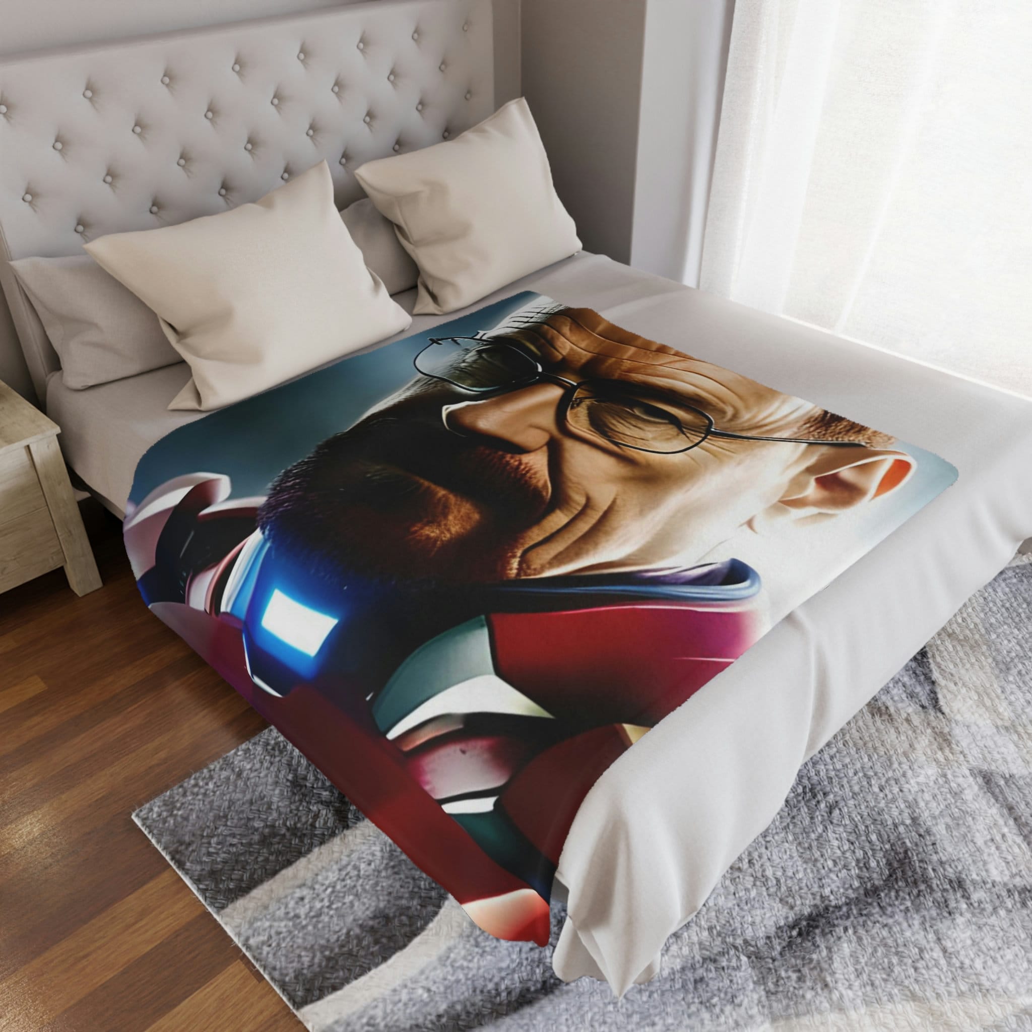 Breaking Bad Walter White Iron Man Blanket | Large Soft Warm Blanket ...