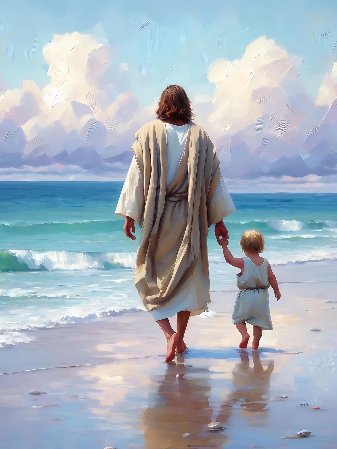 Steps of Faith, Premium Digital Download, Jesus Art, LDS Art - Etsy