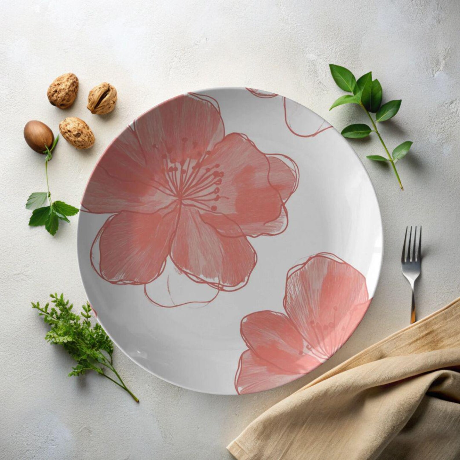 Modern and Chic Polymer 10in. Plates Durable & Stylish Dinnerware Set ...