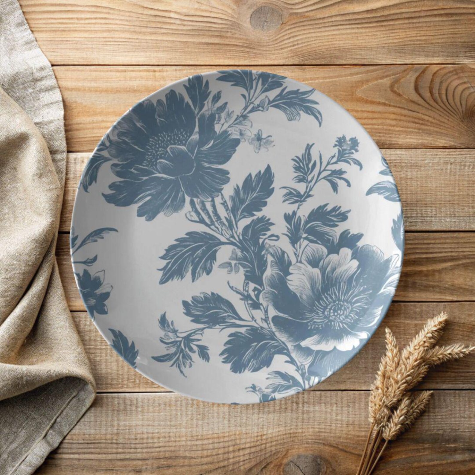 Modern and Chic Polymer 10in. Plates Durable & Stylish Dinnerware Set ...