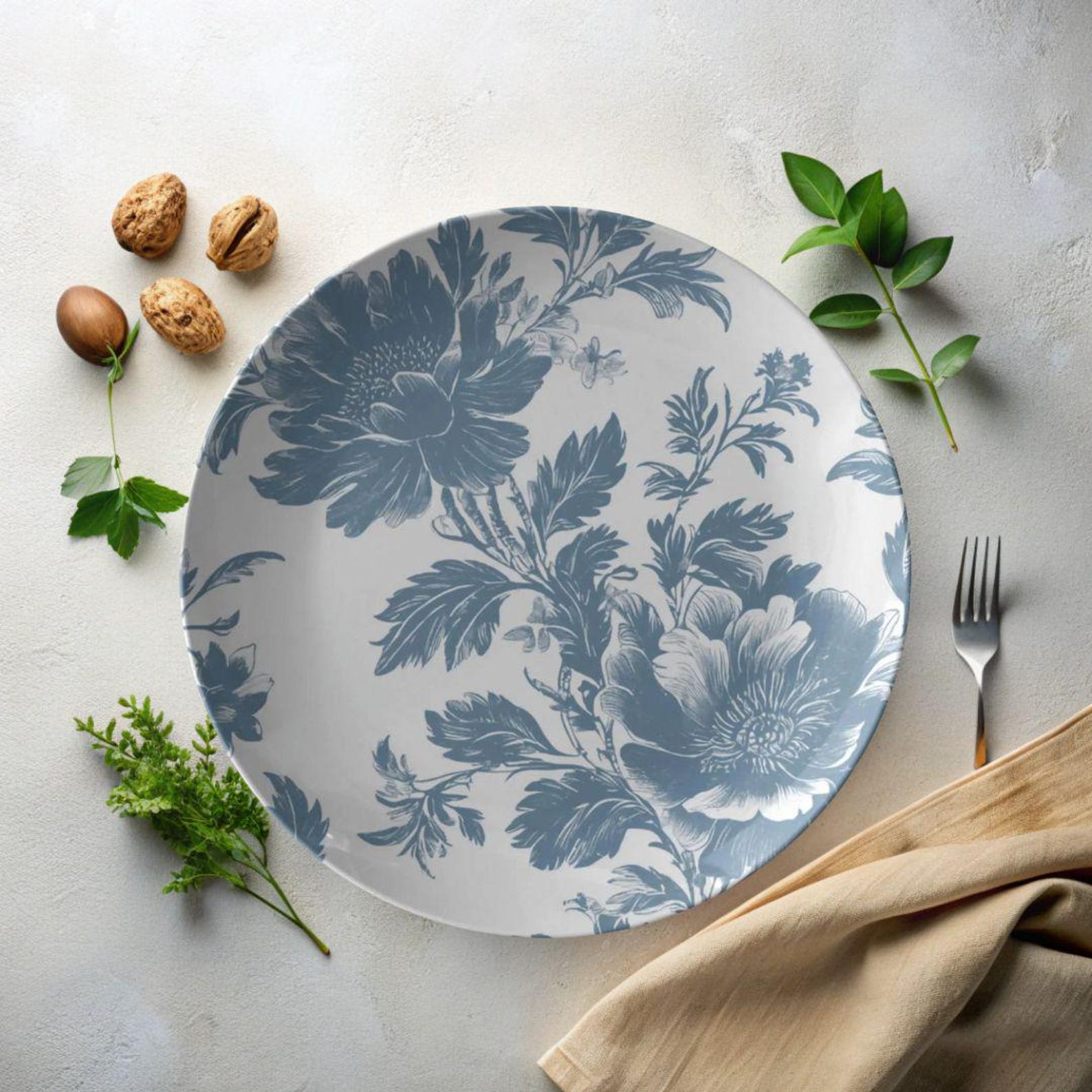 Modern and Chic Polymer 10in. Plates Durable & Stylish Dinnerware Set ...