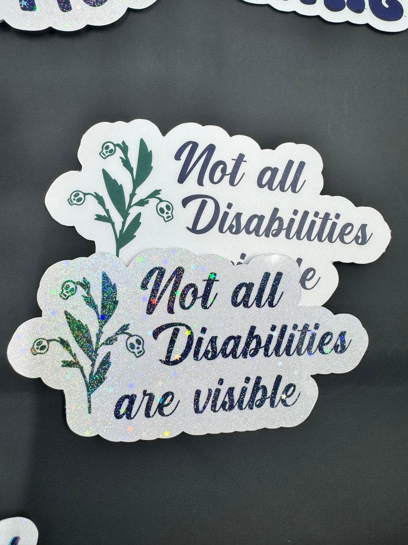 Chronic Pain Awareness, Invisible Illness Stickers, Bottle Sticker ...