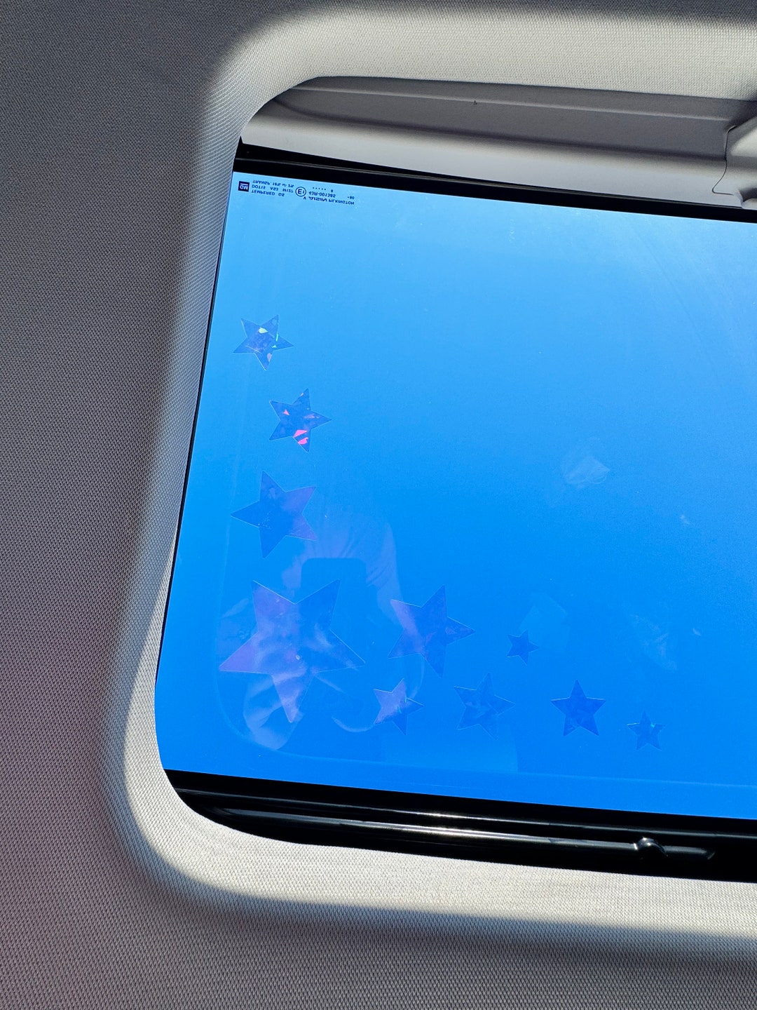 Stars Window Decal, Sunroof Stickers, Suncatcher Decal, Laptop Sticker ...