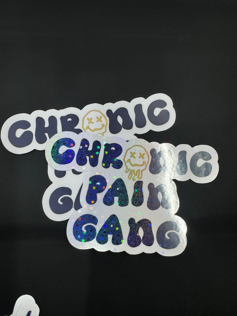 Chronic Pain Awareness, Invisible Illness Stickers, Bottle Sticker ...