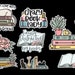 Book Lovers Sticker Bundle/stickers/journaling/book Lovers Book and ...