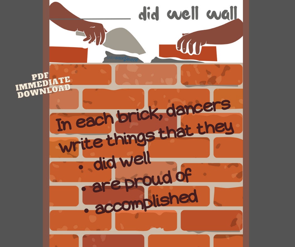 Accomplishment Worksheet_i Did Well Wall_pdf Immediate Download - Etsy