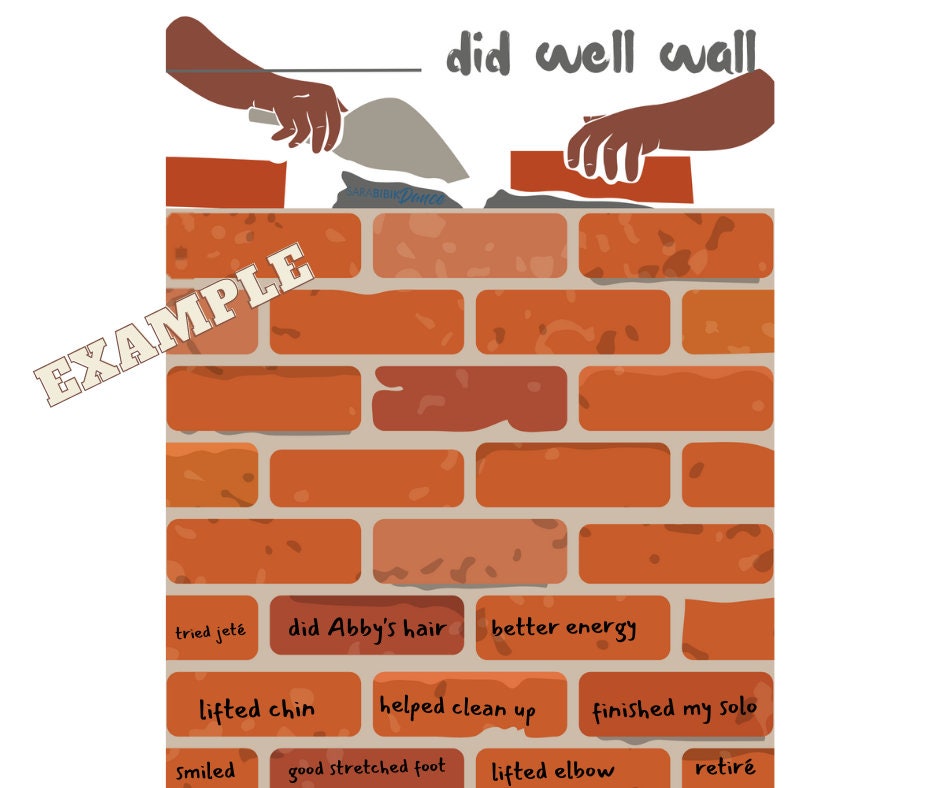 Accomplishment Worksheet_i Did Well Wall_pdf Immediate Download - Etsy