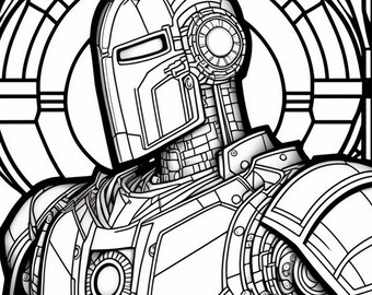War Machine Coloring Pages