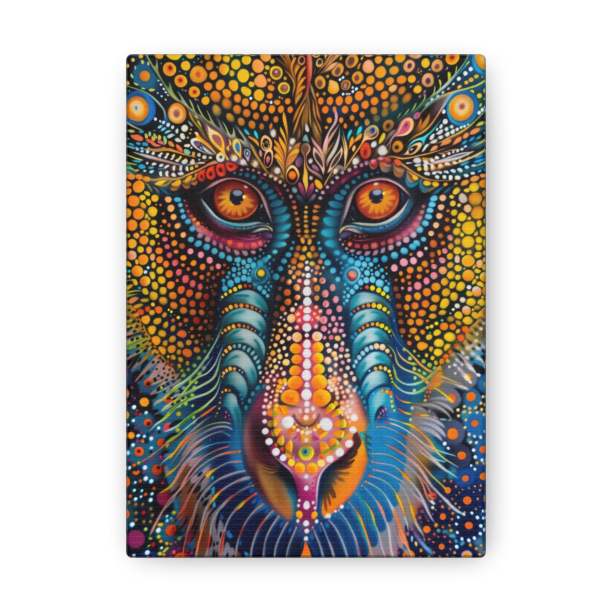 Mandrill Wall Art on Printed Canvas Frameless Wall Art Gift for Nature ...