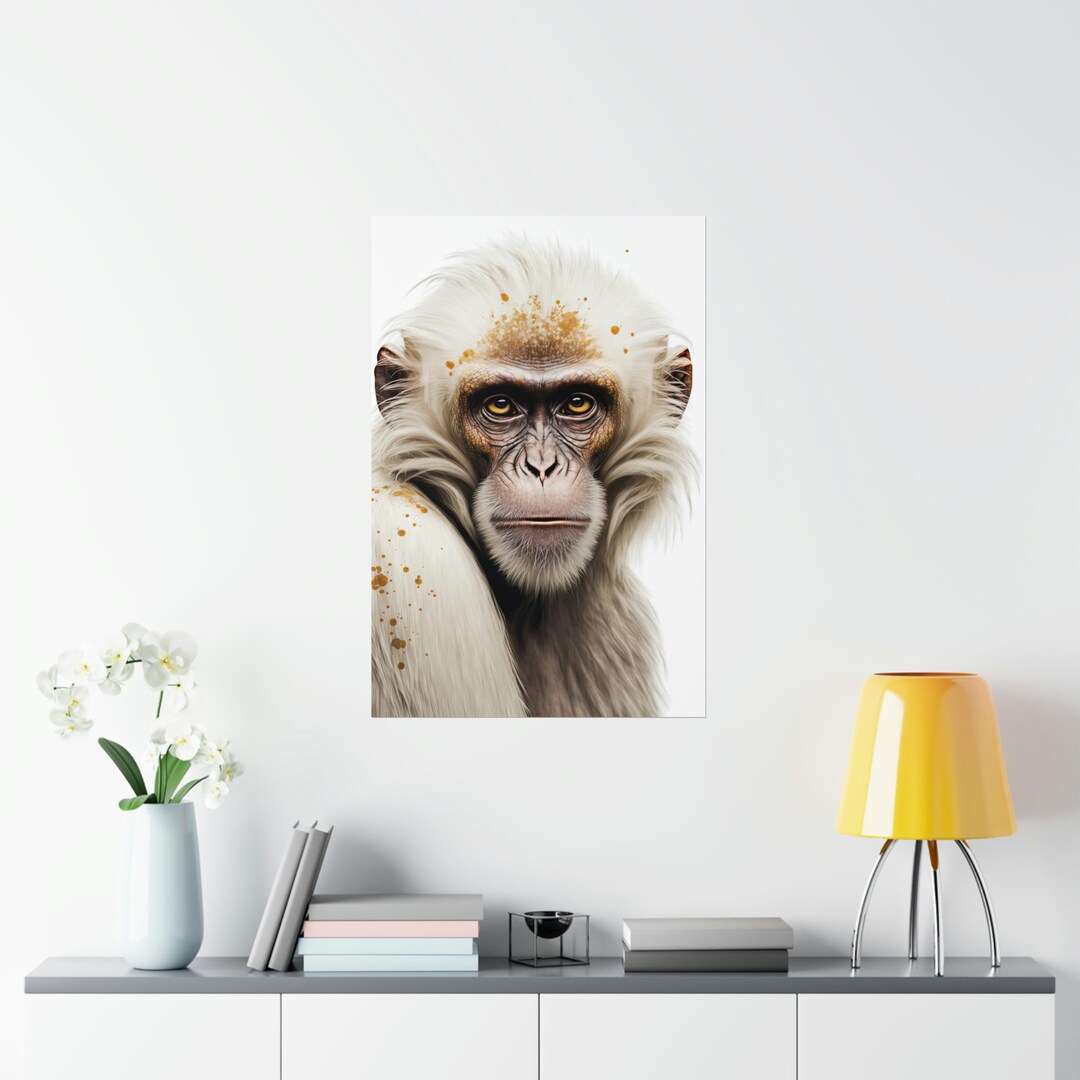 Strange Chimp Poster Premium Matte Vertical Poster High Resolution ...