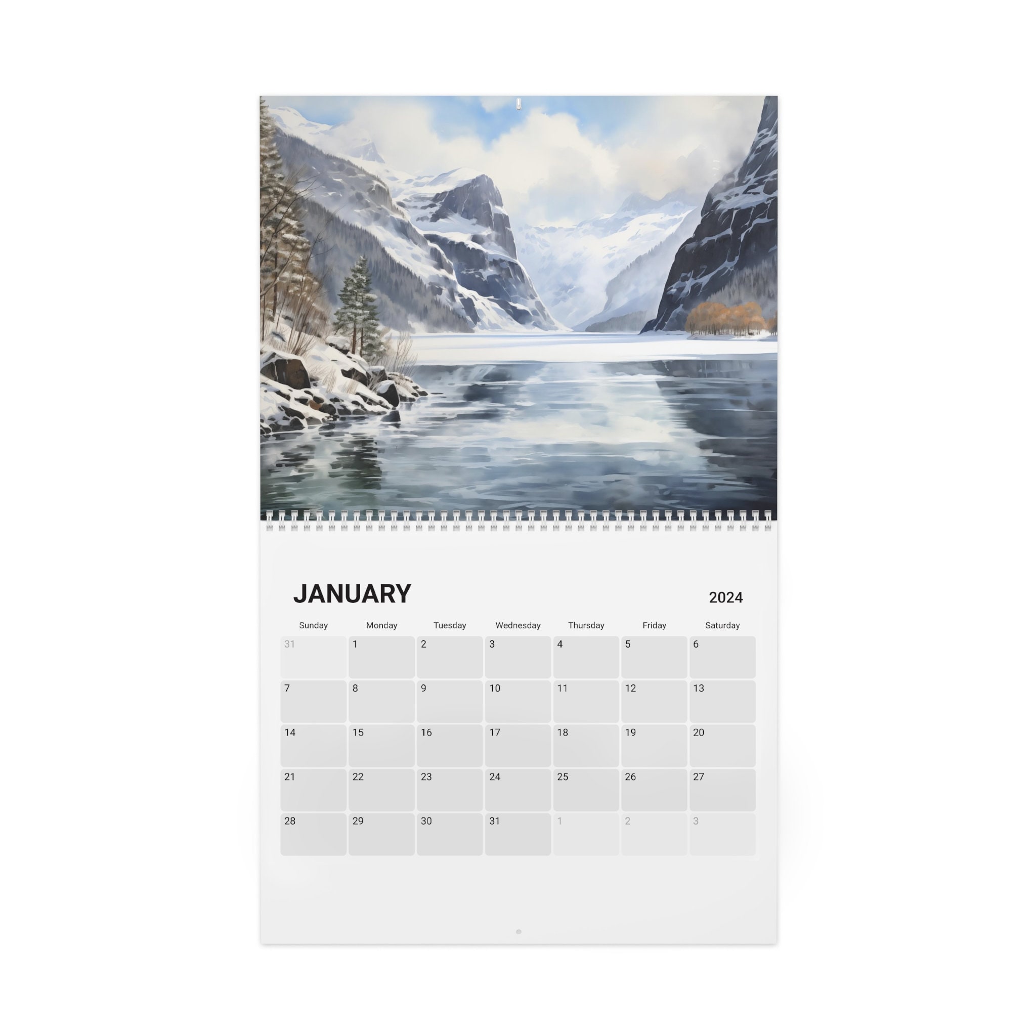 Landscapes of Europe Calendar 2024 Ideal Gift for Lovers of the ...