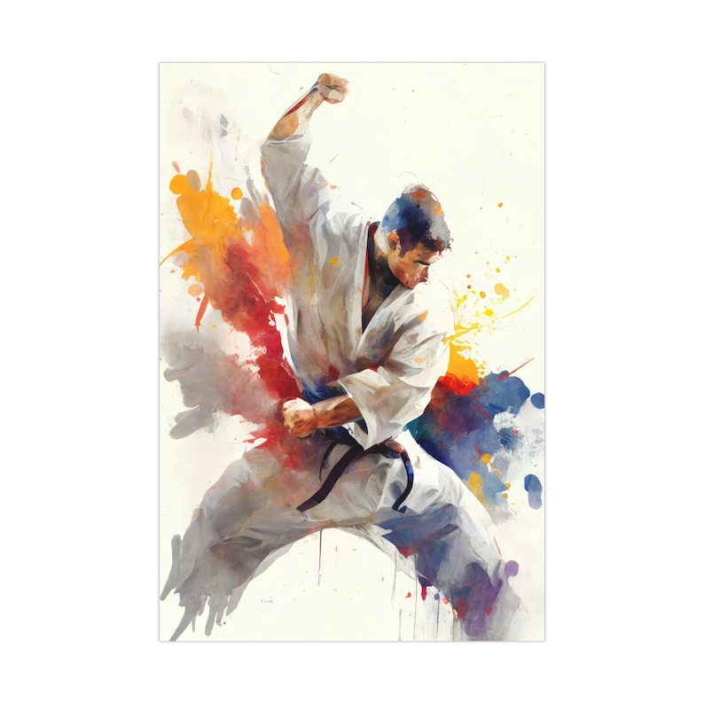 Judo Premium Matte Poster - Etsy