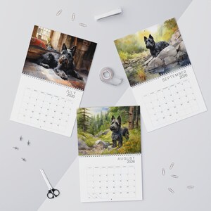 Scottish Terrier 2026 Wall Calendar - Dog Calendar Featuring 12 ...