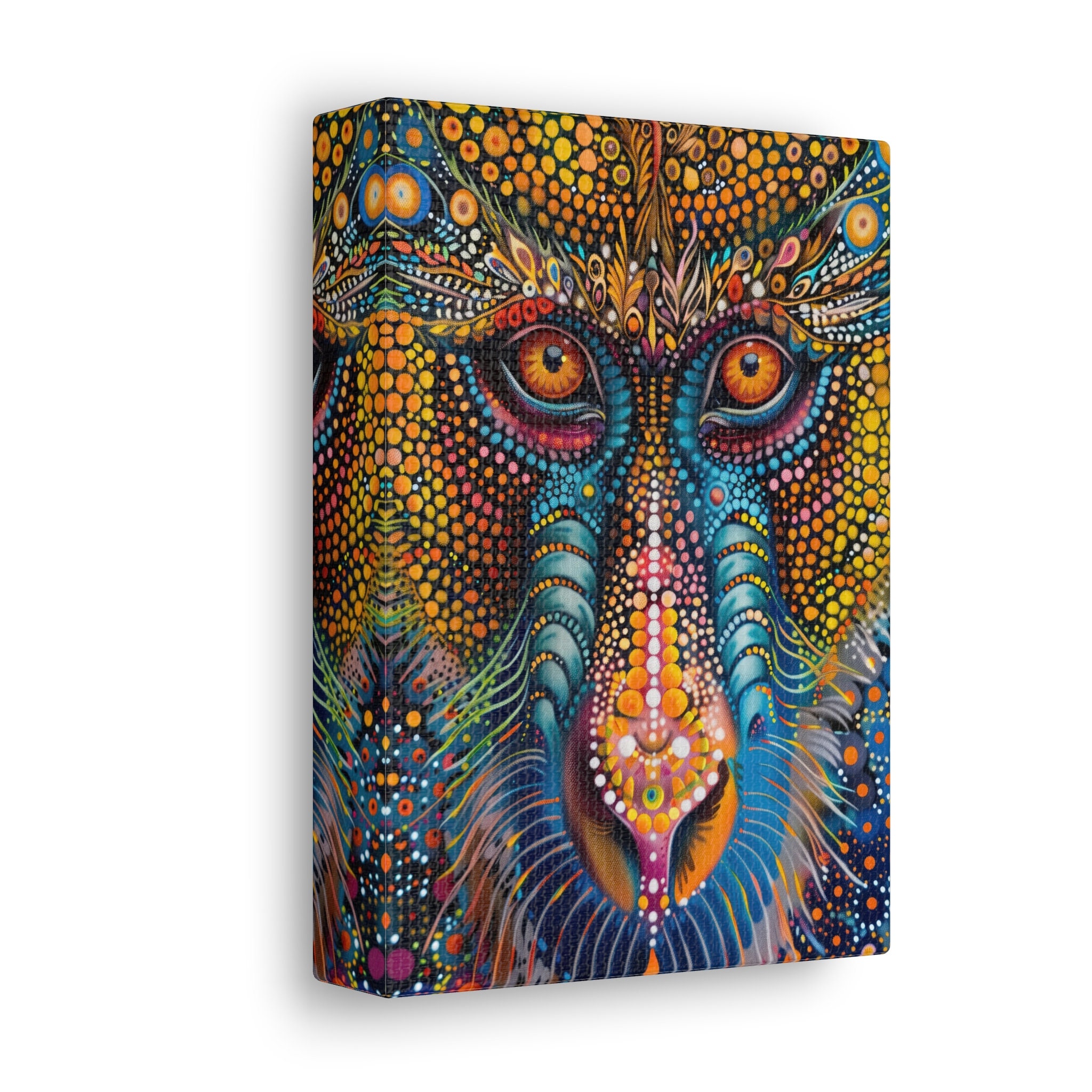 Mandrill Wall Art on Printed Canvas Frameless Wall Art Gift for Nature ...