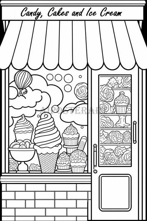 Candy Store Window