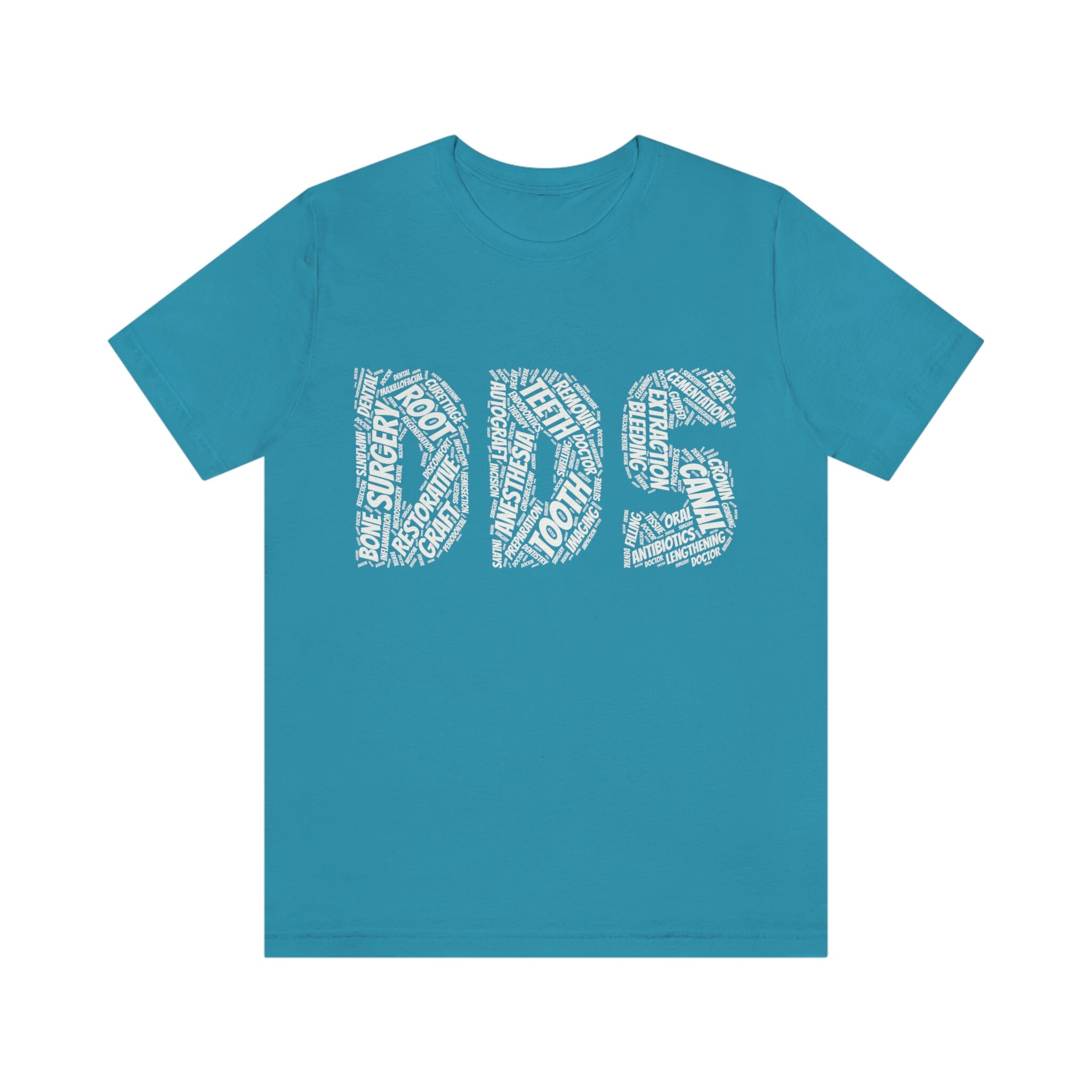 DDS Word Cloud T-shirt Doctor of Dental Surgery Word Cloud - Etsy UK