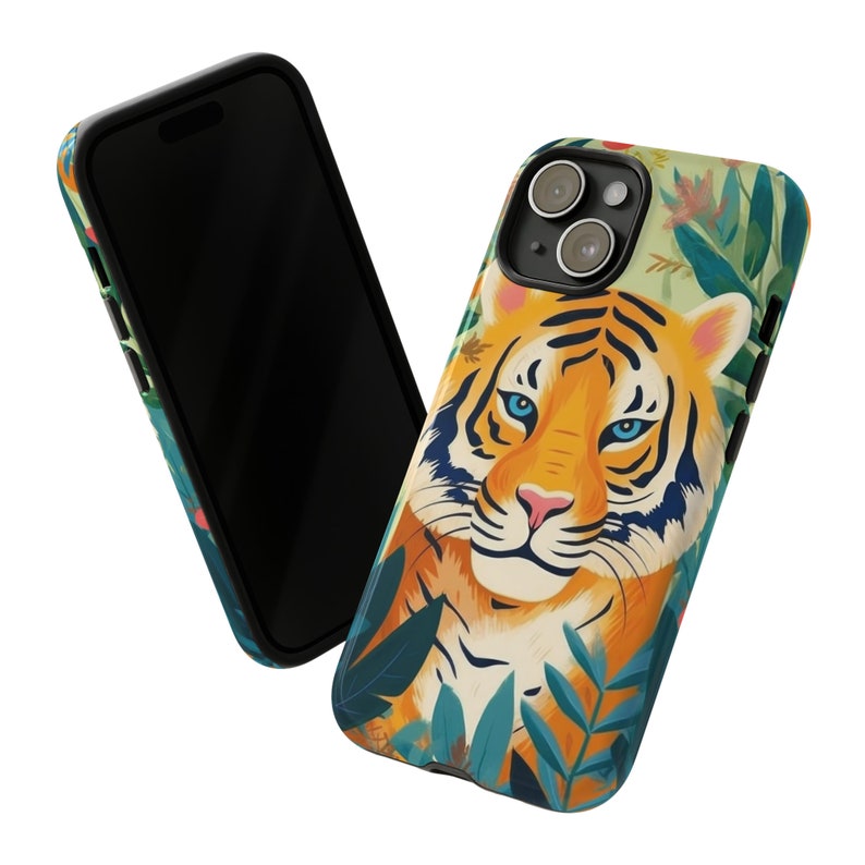 Tiger Phone Case: Durable Protective Cover (iphone, Samsung, Pixel) - Etsy