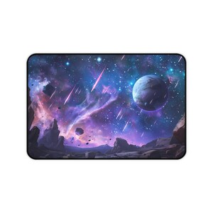 Cosmic Space Desk Mat - Awe-inspiring Space-themed Desk Mat, a Cosmic ...