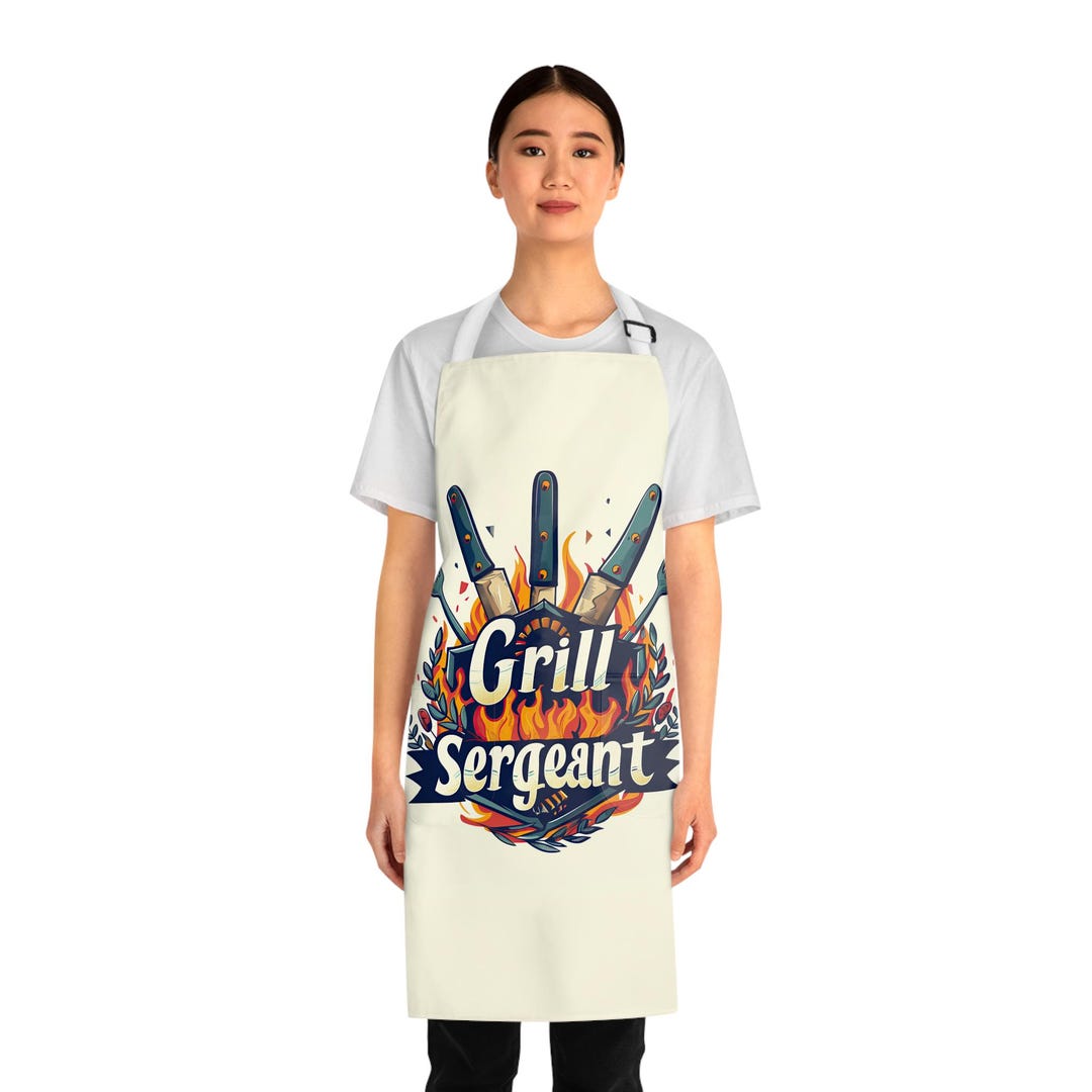 Grill Sergeant Apron - the Perfect Gift for the Backyard Chef Who ...