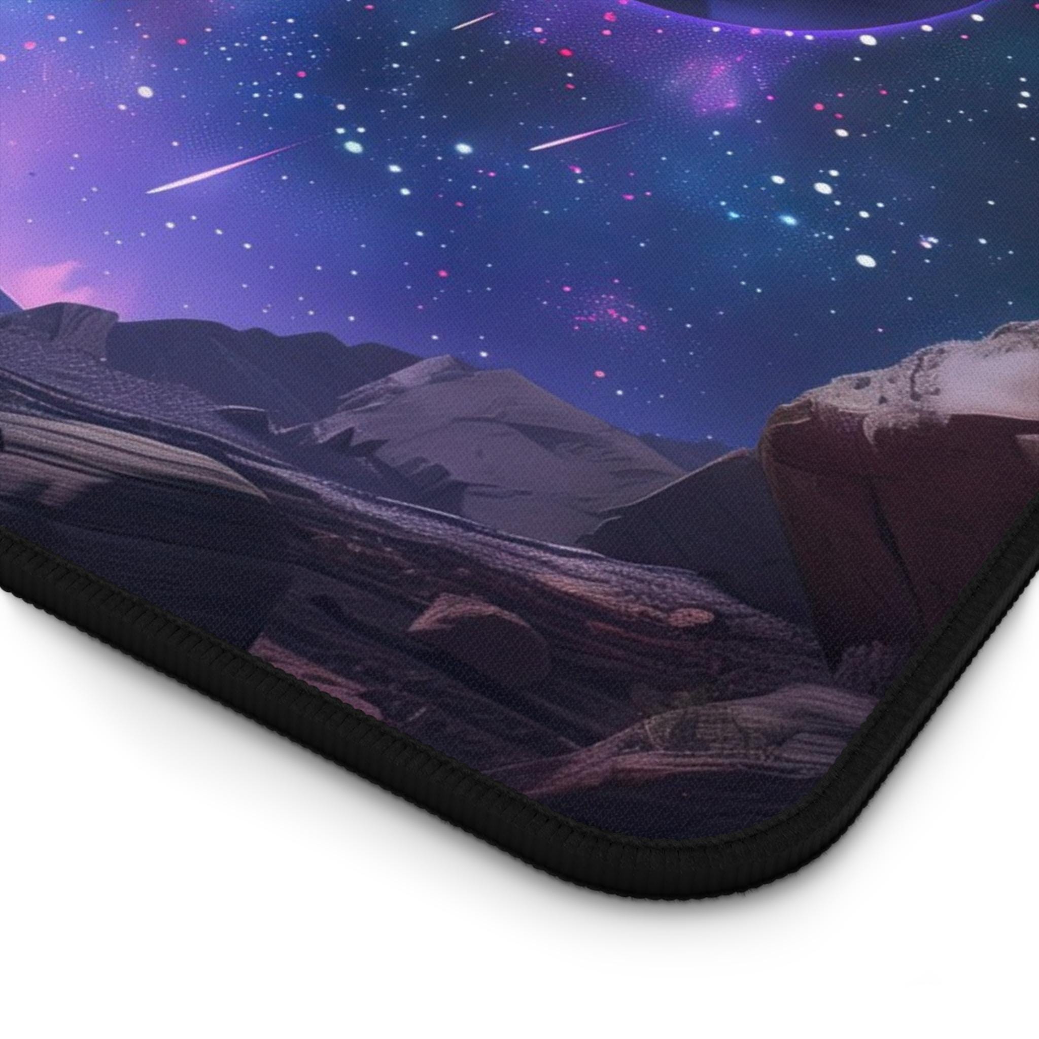 Cosmic Space Desk Mat - Awe-inspiring Space-themed Desk Mat, a Cosmic ...