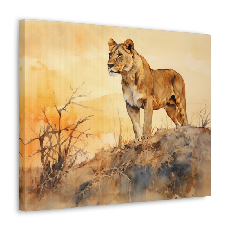 Lioness Art - Etsy