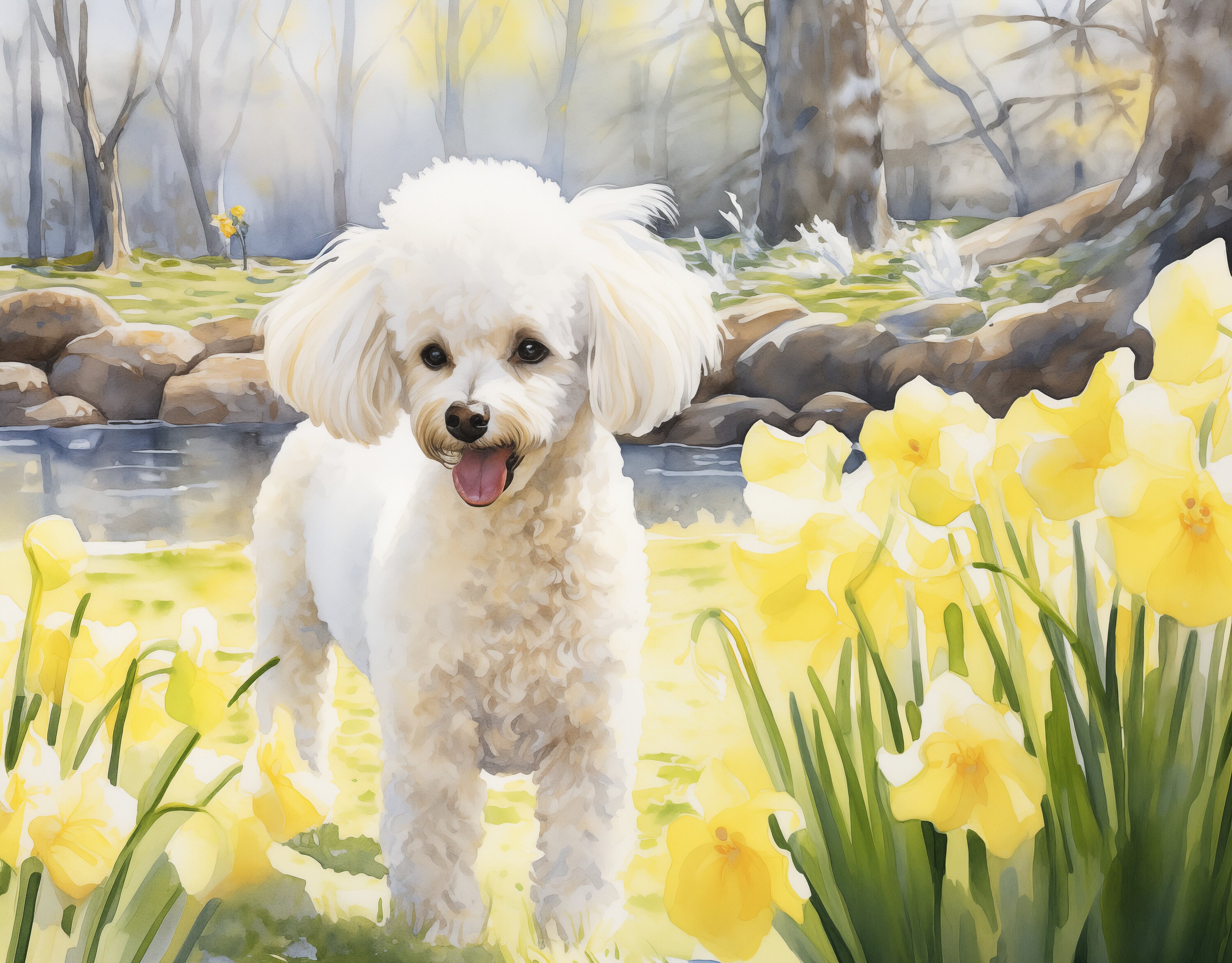 Poodle Calendar 2024 Ideal Gift for Poodle Owner, a Wall Calendar ...