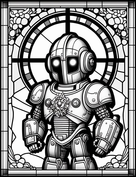 Cybermen Coloring Page