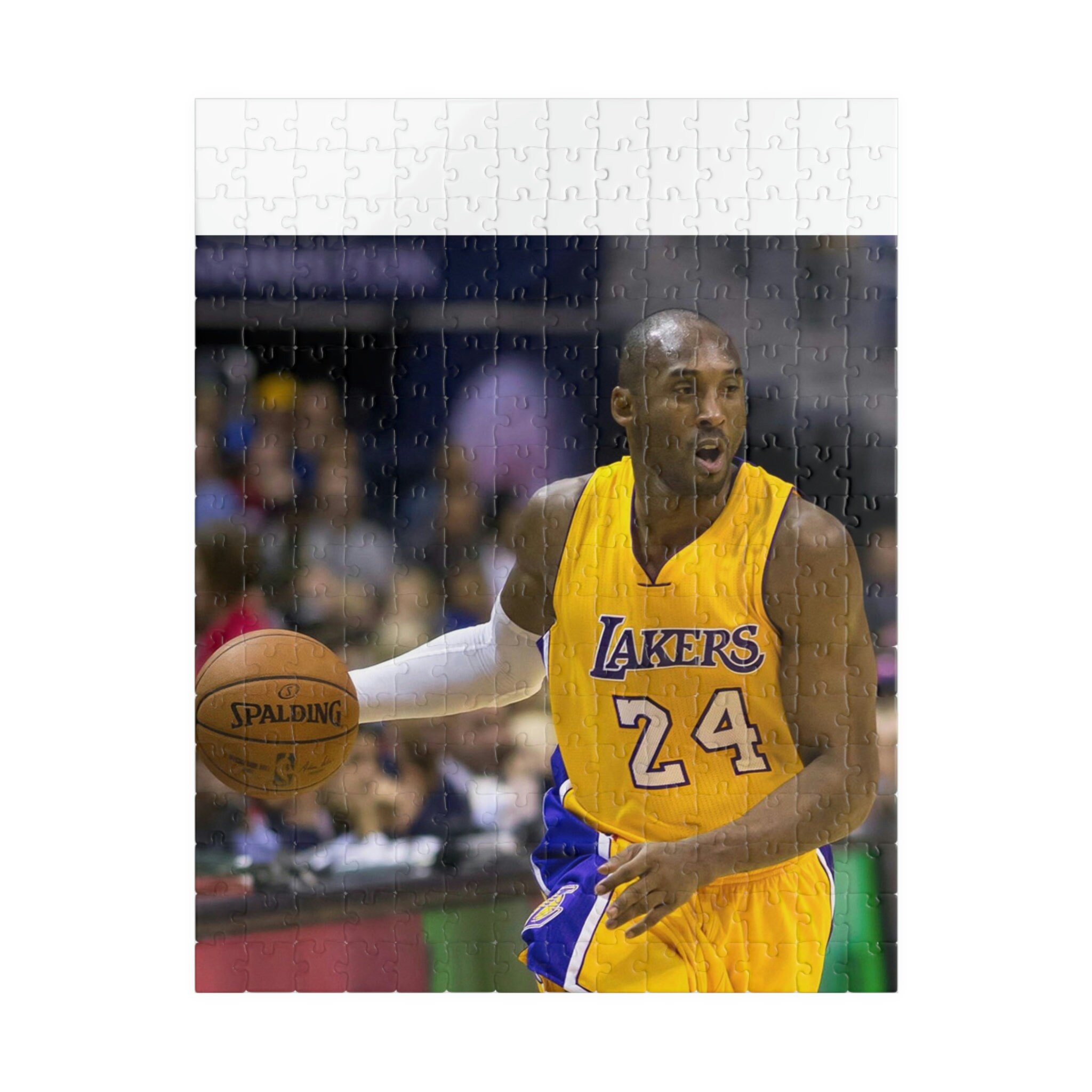 Kobe Bryant Puzzle High-quality Jigsaw Puzzle Basketball Icon in Action ...