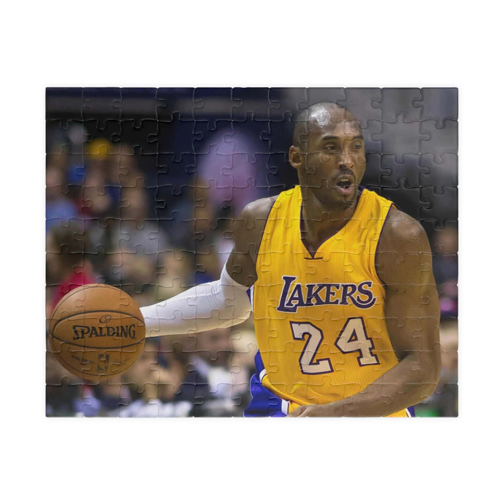Kobe Bryant Puzzle High-quality Jigsaw Puzzle Basketball Icon in Action ...