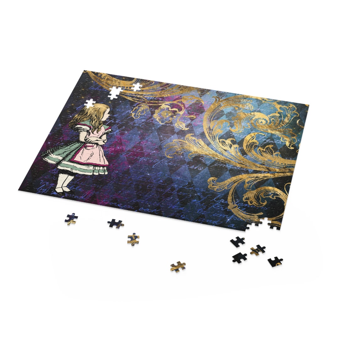 Alice in Wonderland Puzzle 120, 252, 500-piece - Etsy