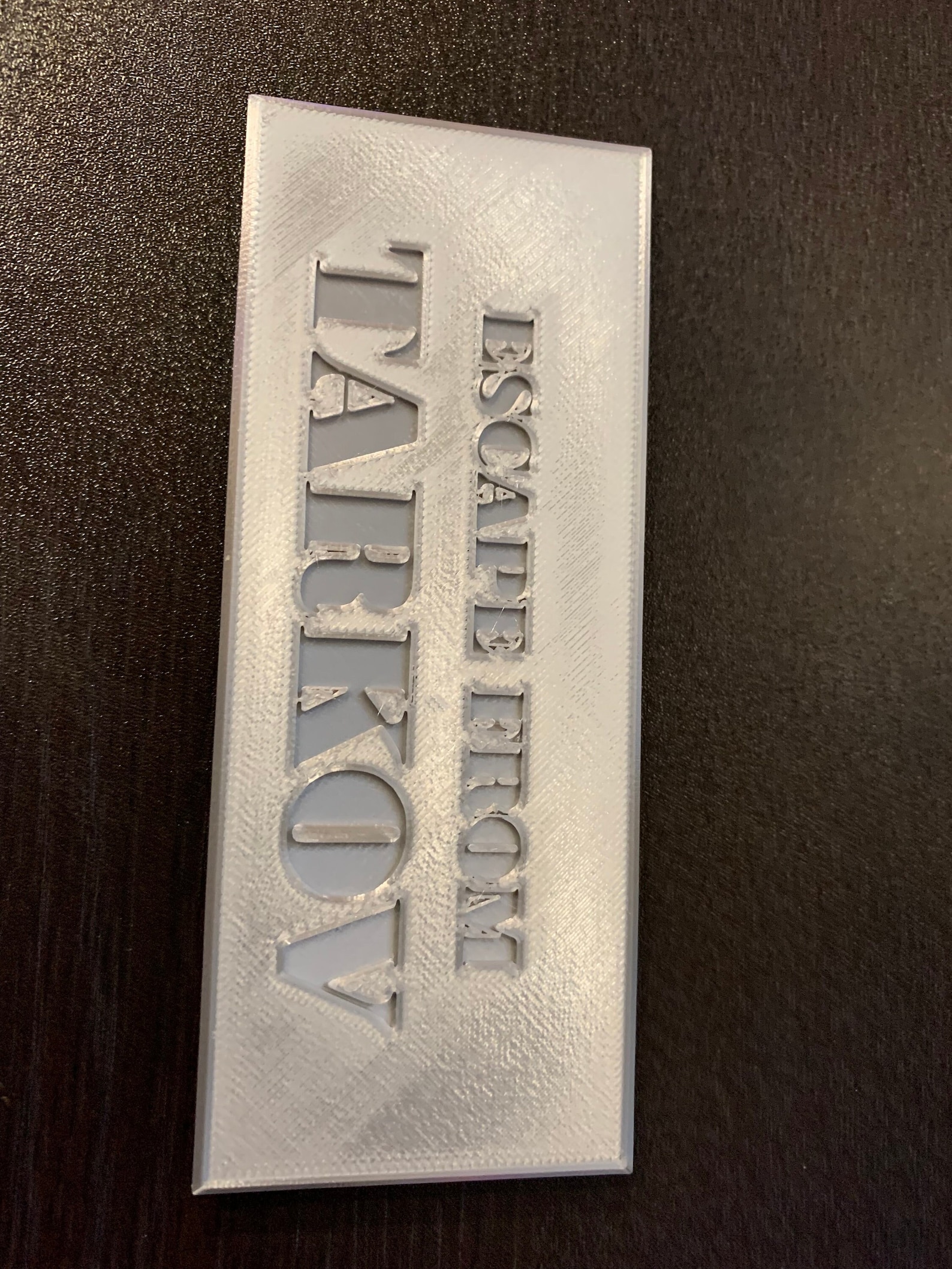 Gaming Escape From Tarkov Name Plate - Etsy