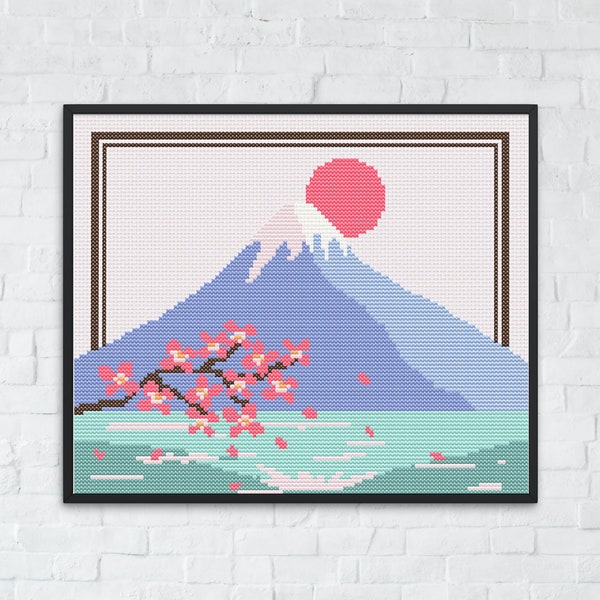 Cherry Blossom Cross Stitch Patterns - Etsy