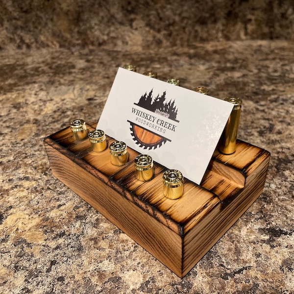 Bullet Card Holder - Etsy