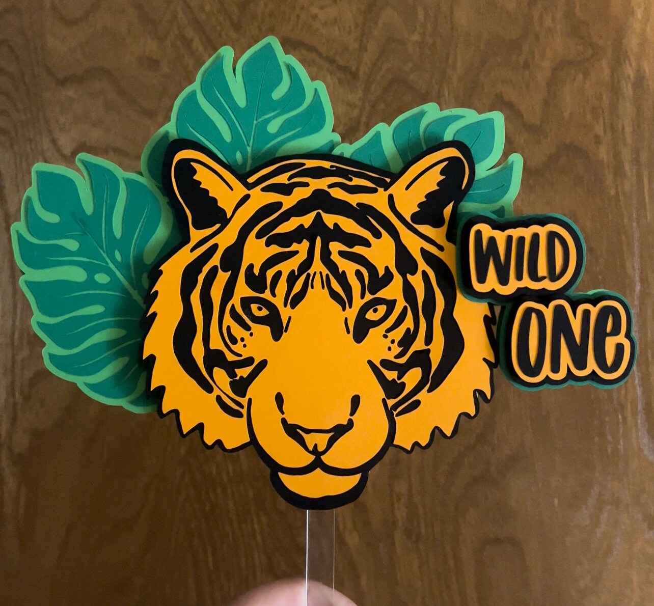 WILD ONE | Cake Topper | Safari | Jungle | 1st Birthday - Etsy