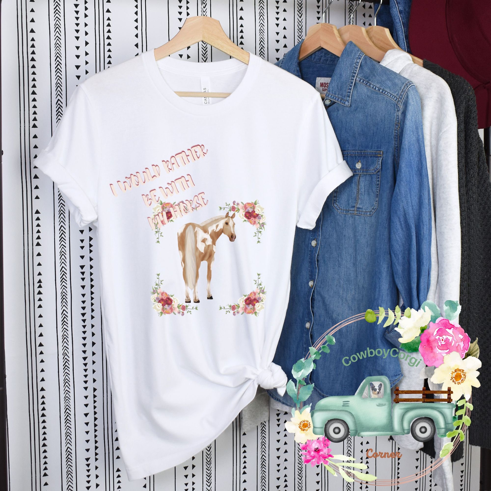 Shirts for Horse Girls, Horse Girl Shirts, Pinto Shirts, Gifts for ...