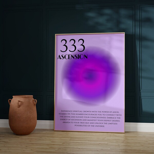 Number Poster - Etsy