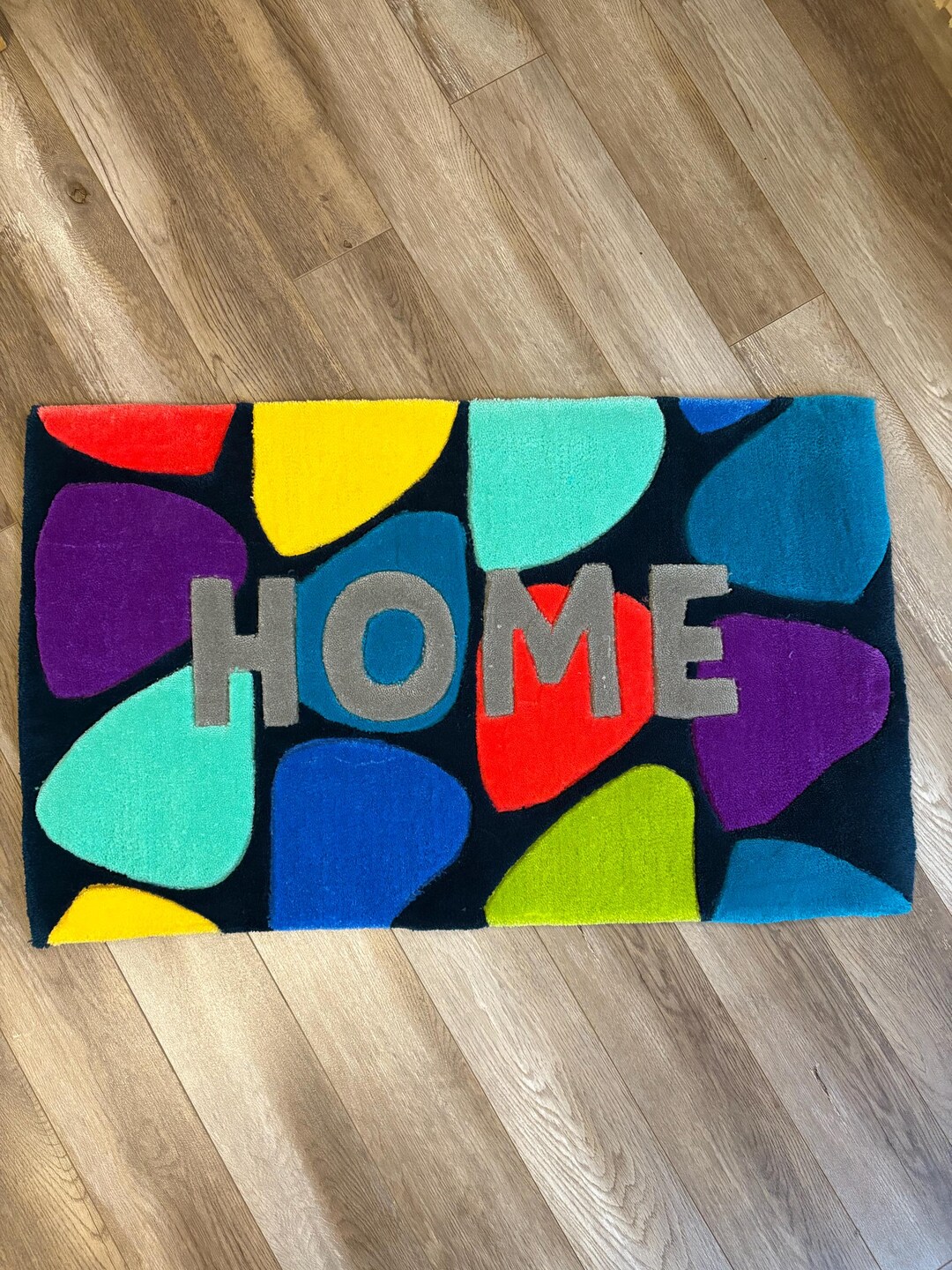 Handmade Custom Tufted HOME Rug - Etsy